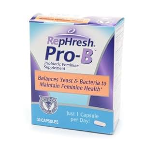 Amazon.com: RepHresh Pro-B Vaginal Probiotic Feminine Supplement One ...
