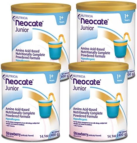 Neocate Junior - Powdered Hypoallergenic, Amino Acid-Based Toddler and ...