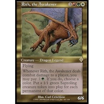 Amazon.com: Magic: the Gathering - Rith, the Awakener - Duel Decks ...