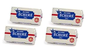 French Echire Butter, Unsalted - 4 packs x 8.8 oz: Amazon.com: Grocery ...