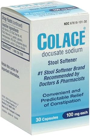 Amazon.com: Colace Capsules Size 30ct: Health & Personal Care