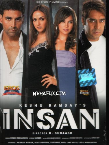 Amazon.com: Insan: K. Subaash, Akshay Kumar, Ajay Devgan, Tusshar, Esha ...