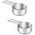 Amazon.com: BERYLER 2PCS 1/4Cup (60ml, 2oz) Single Measuring Cup ...