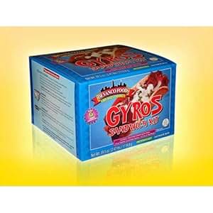 Amazon.com : Devanco Gyros Sandwich Kit -- 6 per case. : Grocery ...