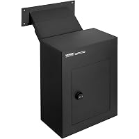 VEVOR Through The Wall Drop Box, Heavy Duty Steel Through The Wall ...