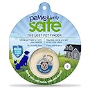 Amazon.com : Platinum Pets Pawsitively Safe Pet Finder Dog Tag and Cat ...