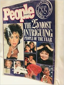 PEOPLE WEEKLY MAGAZINE THE 25 MOST INTRIGUING PEOPLE OF THE YEAR 1988 ...