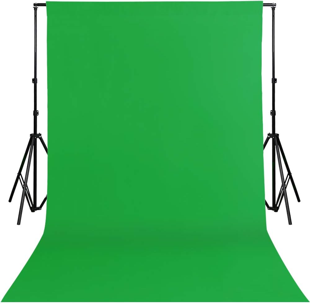 Amazon.com : GFCC Green Screen Backdrop - 10ftx10ft Green Photo Booth ...
