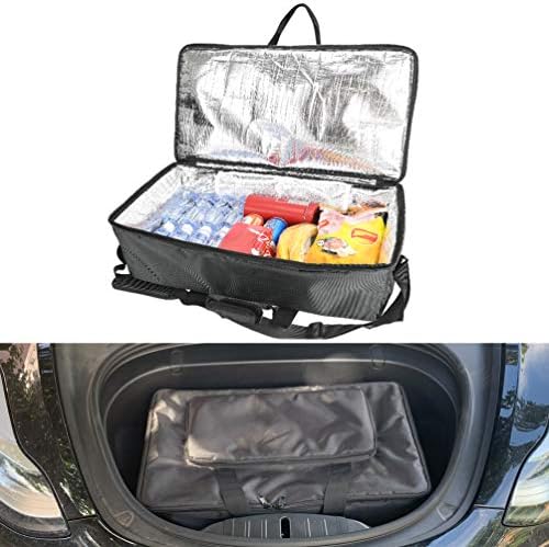 Tesla Model 3 Y X Frunk Cooler Bag, Front Trunk Insulated Zipper Cooler ...