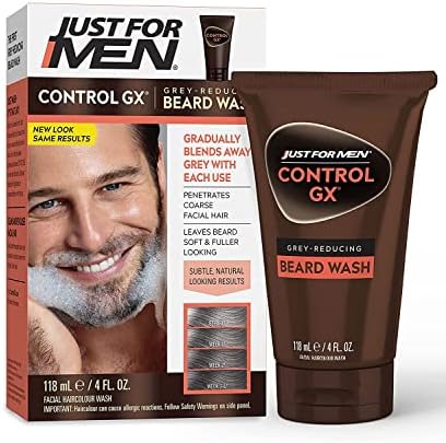 Just For Men Control Gx 4 Ounce Beard Wash Boxed (118ml) (3 Pack) price ...