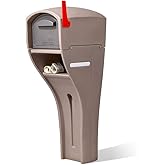 Amazon.com: Step2 MailMaster Plus Mailbox & Post, Weather Resistant ...