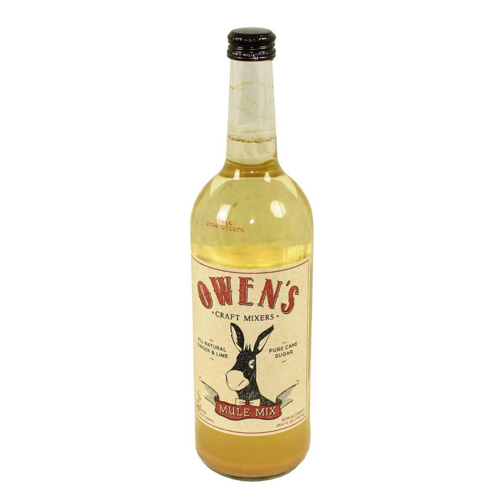Amazon.com : Owens Mule Mix Ginger and Lime Craft Mixer, 750 Milliliter ...