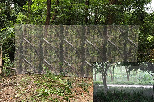 AUSCAMOTEK Woodland Camo Mesh Netting Camouflage Netting for Hunting ...