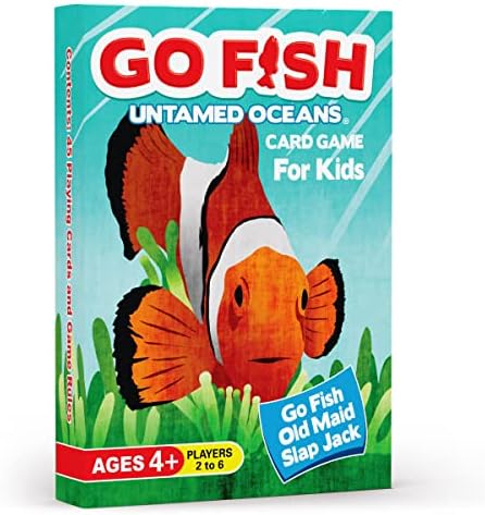 Go Fish Untamed Oceans Classic Card Game for Kids & Families – Play Go ...