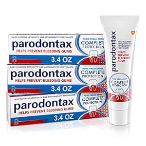 Amazon.com : Parodontax Complete Protection Toothpaste for Bleeding ...