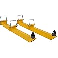 Amazon.com: JEGS Universal Leaf Spring Traction Bars | Yellow Powder ...