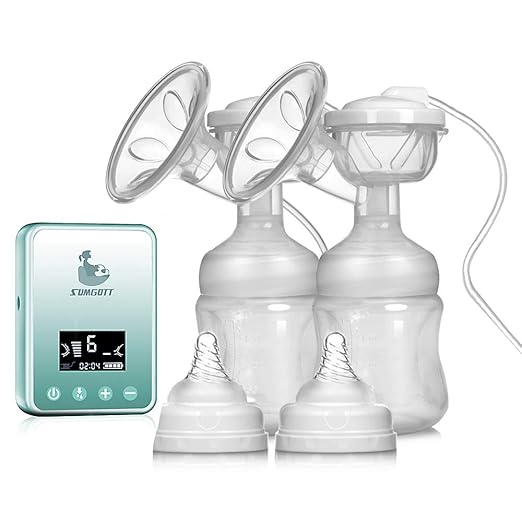 Elektrische Milchpumpe - Doppelsauger Elektrische Stillpumpe Brust ...