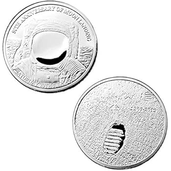 Amazon.com: NASA Logo Challenge Coin - NASA Collectible Coin - Soft ...