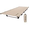 Amazon.com: Naturehike GreenWild Camping Cot, Ultralight Folding Backpacking Cot, 60-Second Easy ...