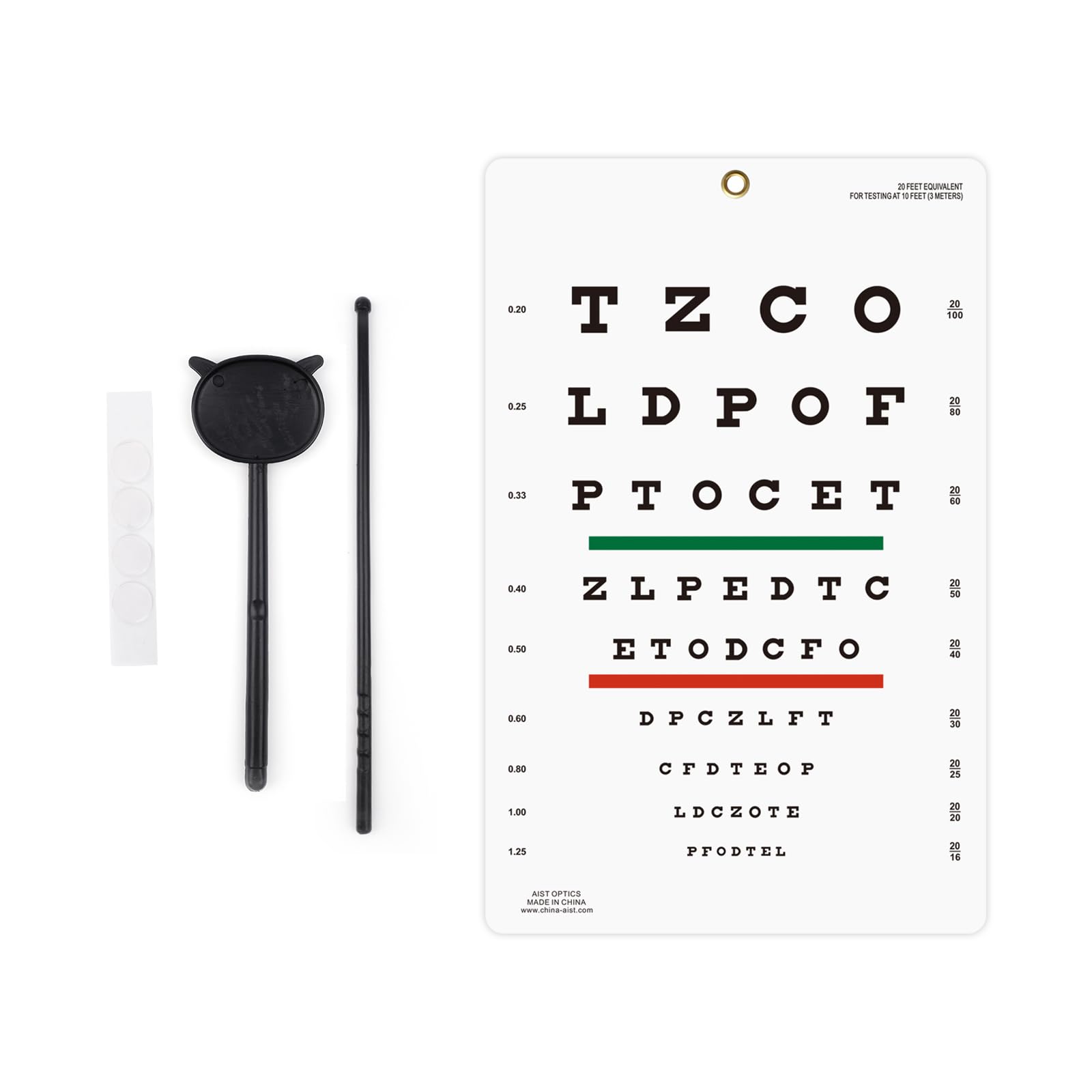 Mua AISITESY Eye Chart Snellen Eye Chart Wall ChartSnellen 10feet ...