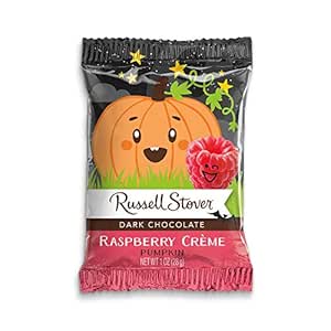 Amazon.com : Russell Stover 1 oz. Dark Chocolate Raspberry Cream ...