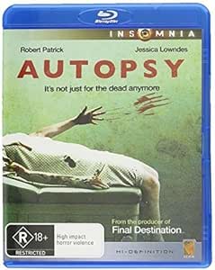 Amazon.com: Autopsy [Blu-ray] : Robert Patrick, Robert Rusler, Jessica ...