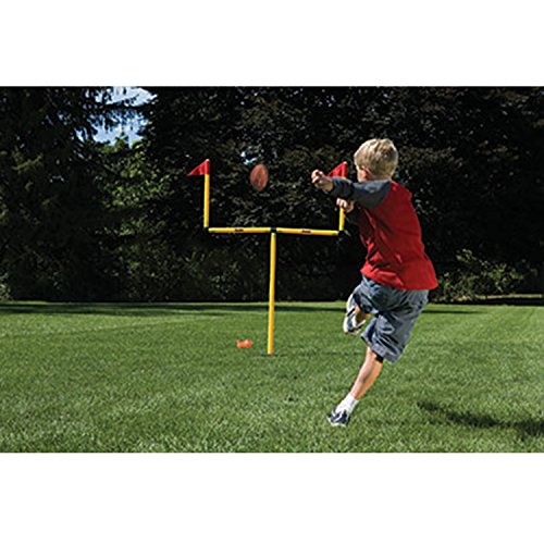 Franklin Sports Youth Football Goal-Post Set — Kids’ Football Goal Post ...
