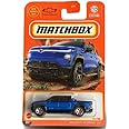 Amazon.com: Matchbox 2024 Chevy Silverado EV, 1:64 Scale, Blue, 12/100 ...