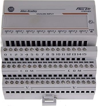 Allen Bradley Flex I/O 1794-Ie8 Series B Analog Input Module And 1794-Tb3 Base: Amazon.com ...