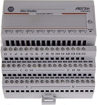 Allen Bradley Flex I/O 1794-Ie8 Series B Analog Input Module And 1794-Tb3 Base: Amazon.com ...