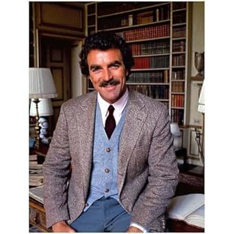 Tom Selleck 8x10 Photo Magnum PI Blue Blood in a suit at Amazon's ...