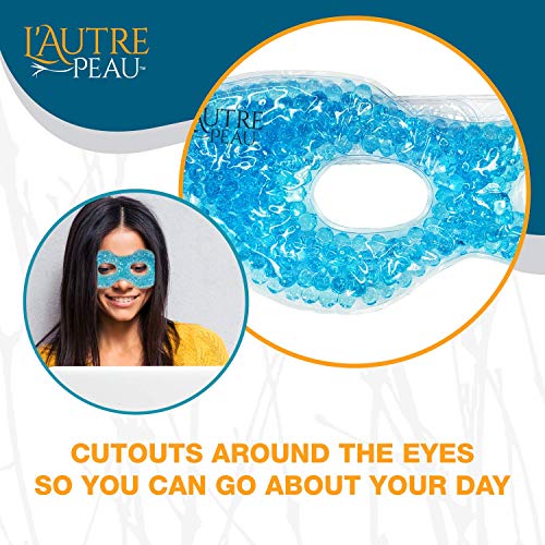 USA Merchant - 2 Redesigned Therapeutic Spa Gel Bead Eye Masks - Hot ...