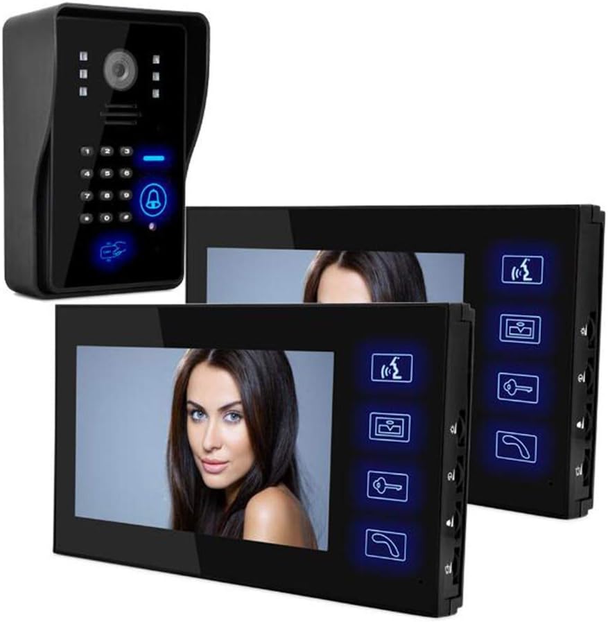 M-zmds Interphone vidéo sans Fil/Intelligent IP de 7 Pouces avec ...