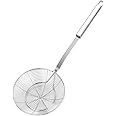 Amazon.com: 1Pack 5.5inch Stainless Steel Spider Strainer Skimmer Ladle ...