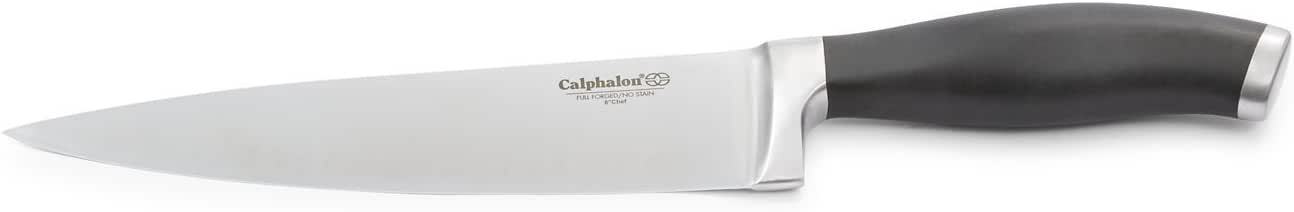 Amazon.com: Calphalon Contemporary 8" Chef's Knife, Black: Kitchen & Dining