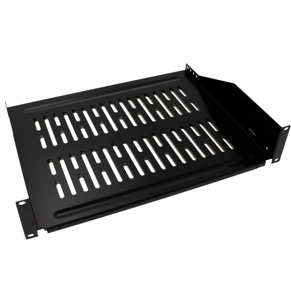 Cablematic - Bandeja de fijación frontal de 2U y fondo 350 mm: Amazon ...