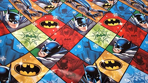 Batman - Wrapping Paper 20 sq ft. 1 Roll Batman - Bry More School