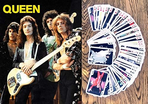 FlonzGift Queen Playing Cards (Poker Deck 55 Cards All Different) Queen ...