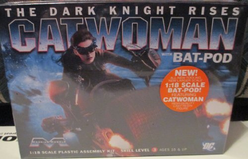 Buy Moebius The Dark Knight Rises: Batpod with Catwoman 1:18 Model Kit ...