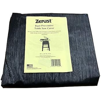 Zerust Rust Preventive Table Saw Cover - - Amazon.com