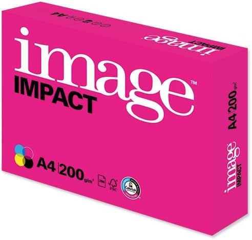 Image Impact Paper Premium FSC 200gsm A4 White Ref 62708 [250 Sheets ...