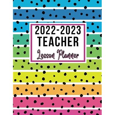 2022-2023 Teacher Lesson Planner: Large Organizer Nepal | Ubuy
