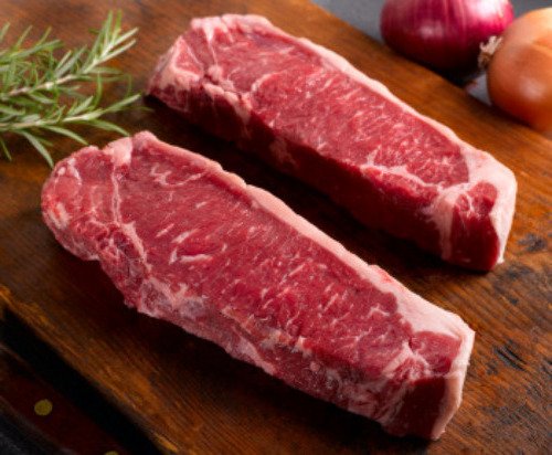 New York Strip Steaks (CAB) 14 oz: Amazon.com: Grocery & Gourmet Food