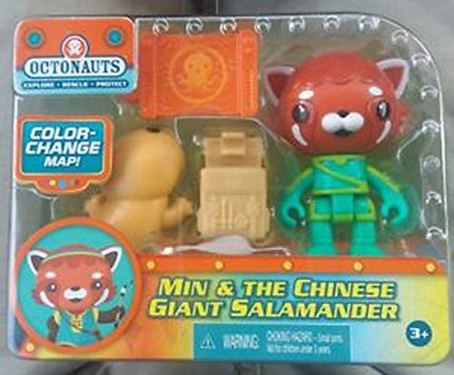 Octonauts Min and The Chinese Giant Salamandar Figure and Creature Pack ...