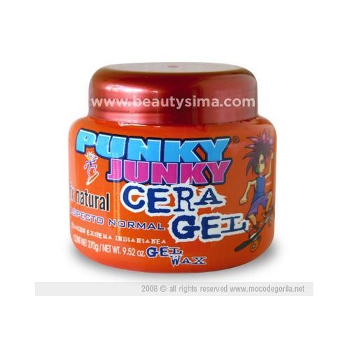 Amazon.com : Punky Junky Cera Gel Fx Brillante Gel Wax 9.52oz : Hair ...