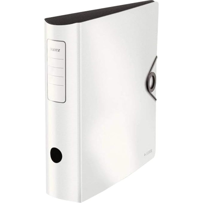 Leitz quality folder, 180° active solid Wide White: Amazon.co.uk ...