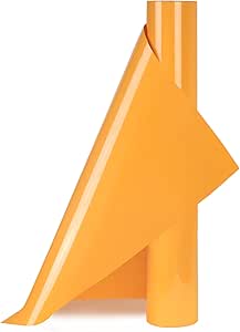 Amazon.com: HTVVETUR Light Orange HTV Heat Transfer Vinyl 12Inch x ...
