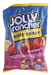 Amazon.com : Jolly Rancher Hard Candy, Wild Berry Fruit, 6.5-Ounce Bags ...