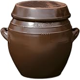 Amazon.com: BALWOO Earthenware Onggi Korean Traditional Clay Jar ...
