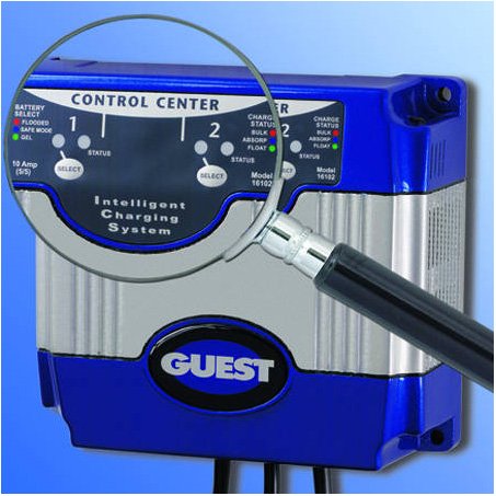 Guest 16102 Marine Battery Charger (12-Amp)